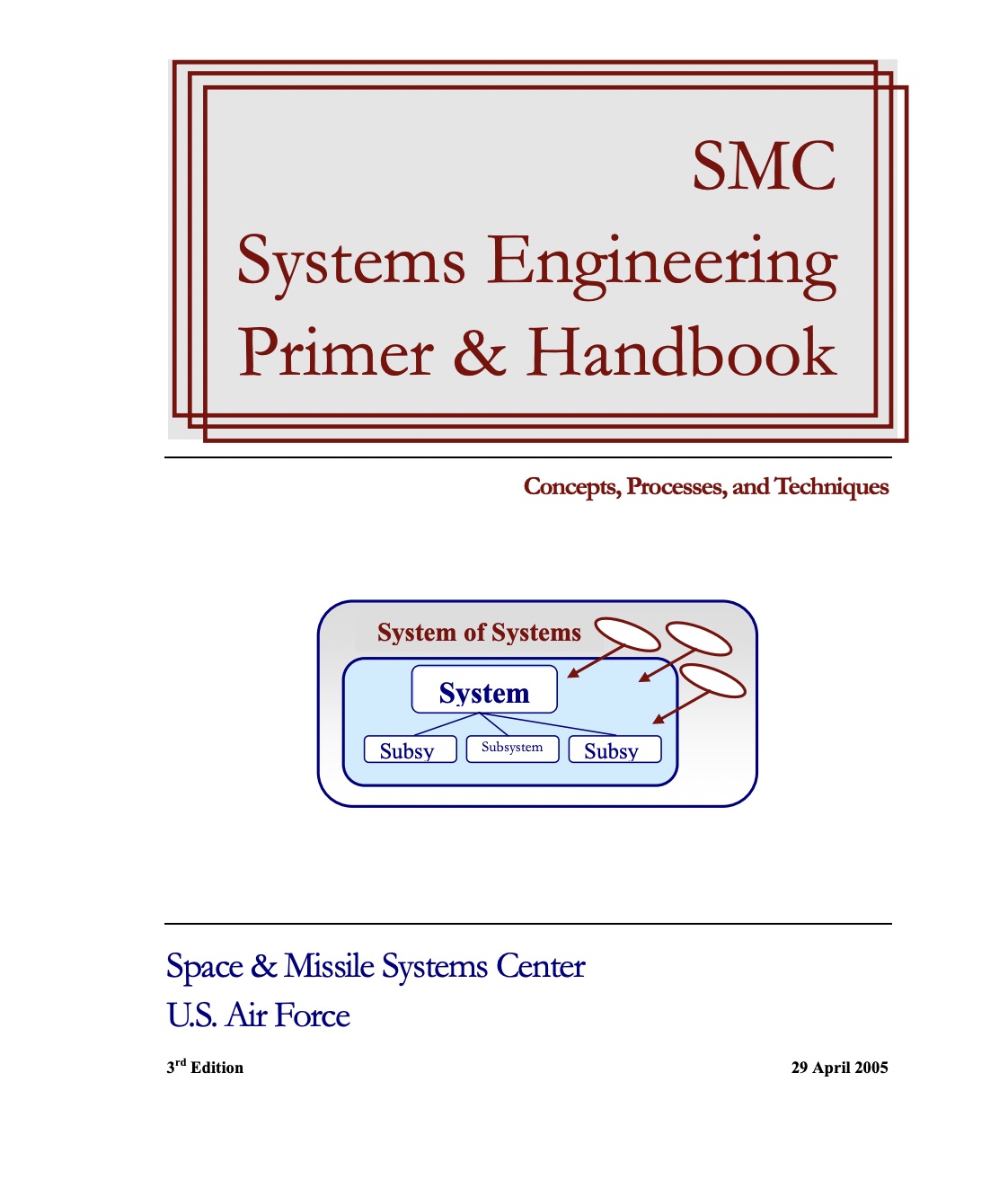 SMC Systems Engineering Primer & Handbook | SE Goldmine